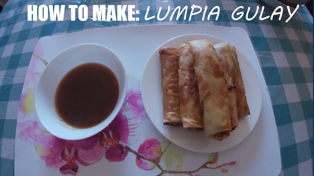 How To Make: VEGETABLE LUMPIA (Lumpiang Gulay) | Vlog .25 - YouTube