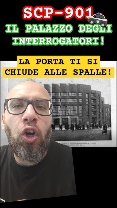 SCP-901 Ti CATTURANO, ti INTERROGANO, volendo una CONFESSIONE a tutti i COSTI! 🚓 - YouTube