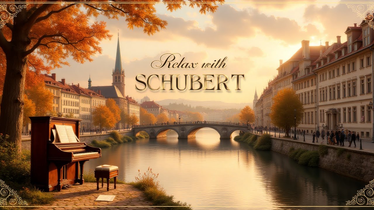 Relax with Schubert — Soothing Classical Piano Music for Studying ...