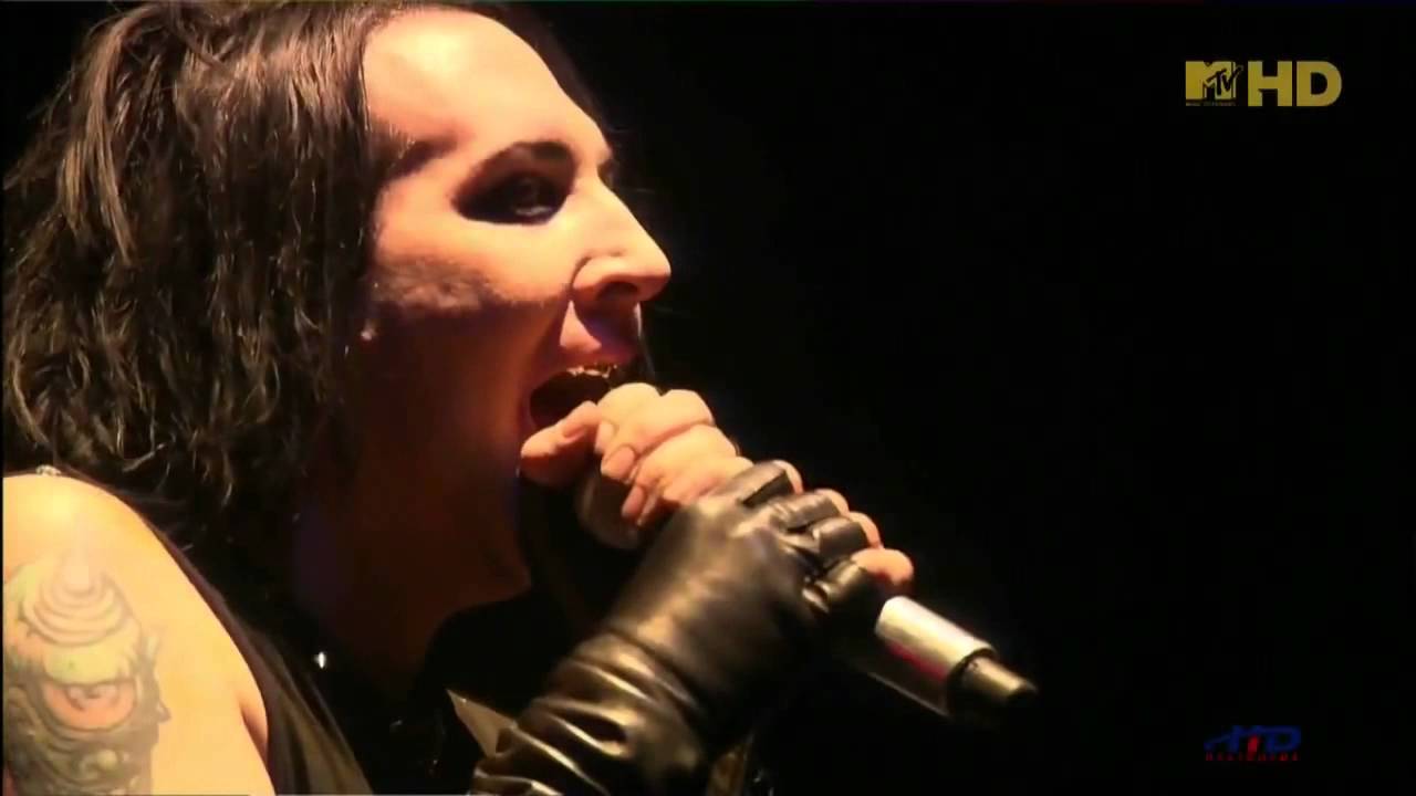Marilyn Manson - Rock AM Ring 2009 - Sweet Dreams (HD) - YouTube