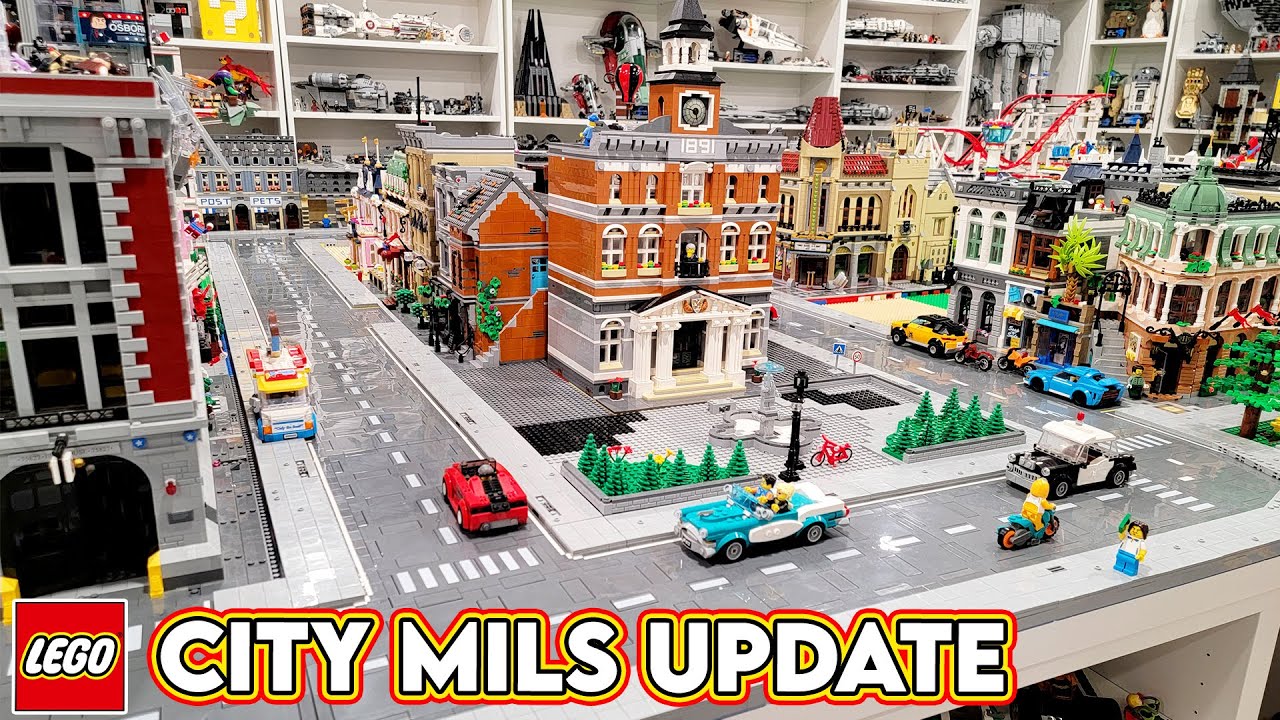 I Built 55 LEGO Roads! LEGO City MILS Update! - YouTube
