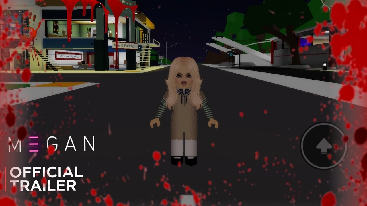 M3gan Offcial Trailer #Roblox 2023 released on 9 February Short movie 🎬 ...
