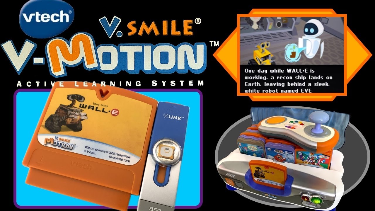 Disney·Pixar WALL·E on the V.Smile V-Motion by VTech - Real Hardware ...