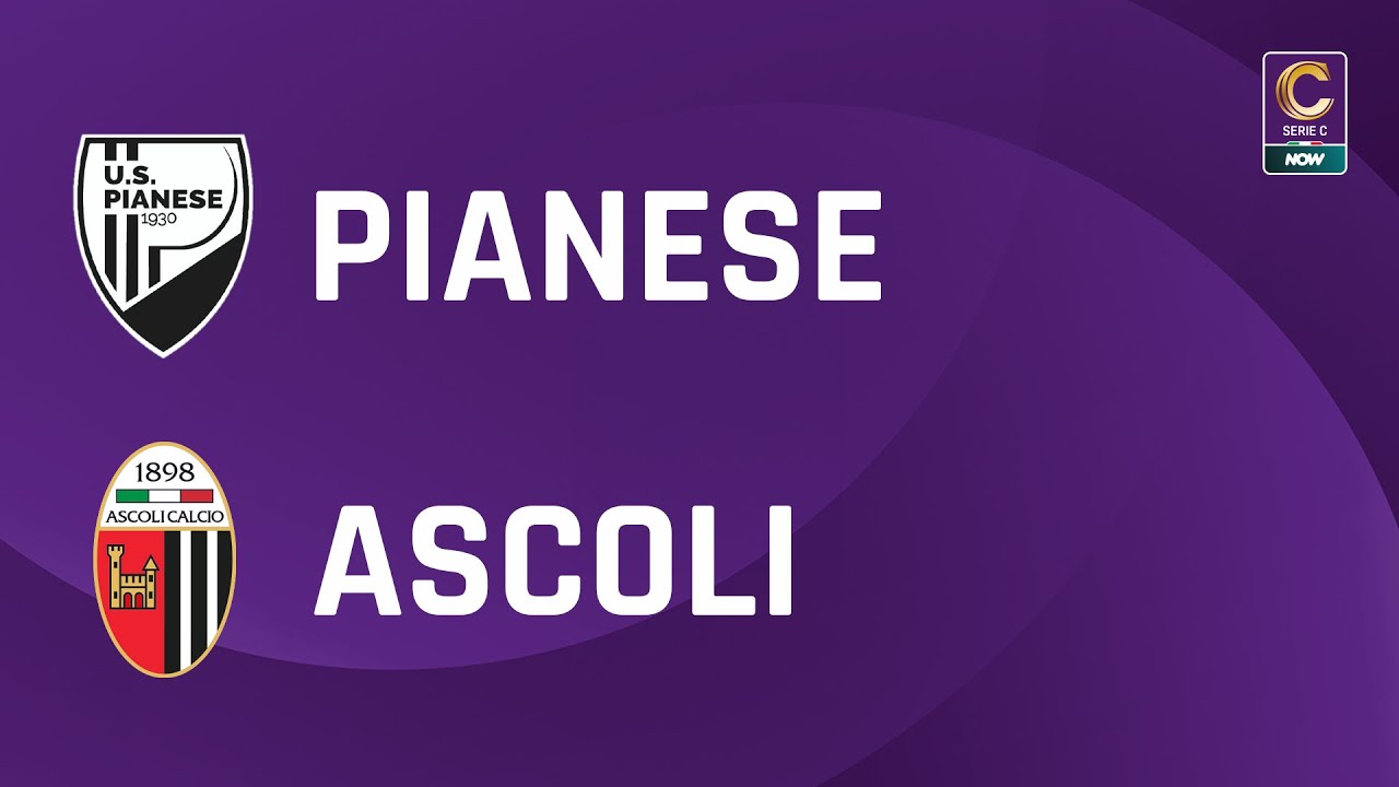 Pianese - Ascoli 1-1 | Gli Highlights - YouTube