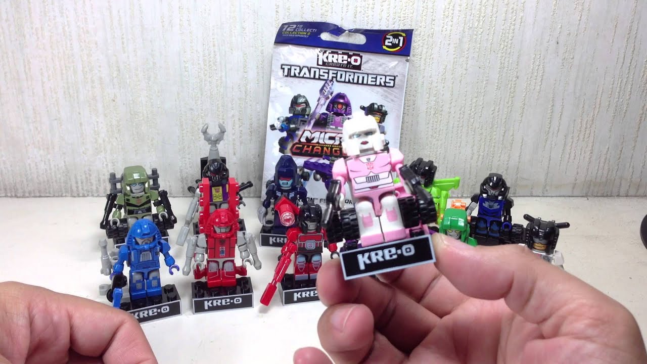 KreO Transformers Micro Changers 2013 Wave 2 Part 1 - YouTube