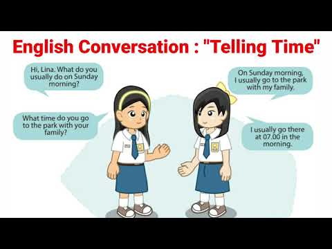 English Conversation about Telling Time | Bahasa Inggris Kelas 7 SMP ...