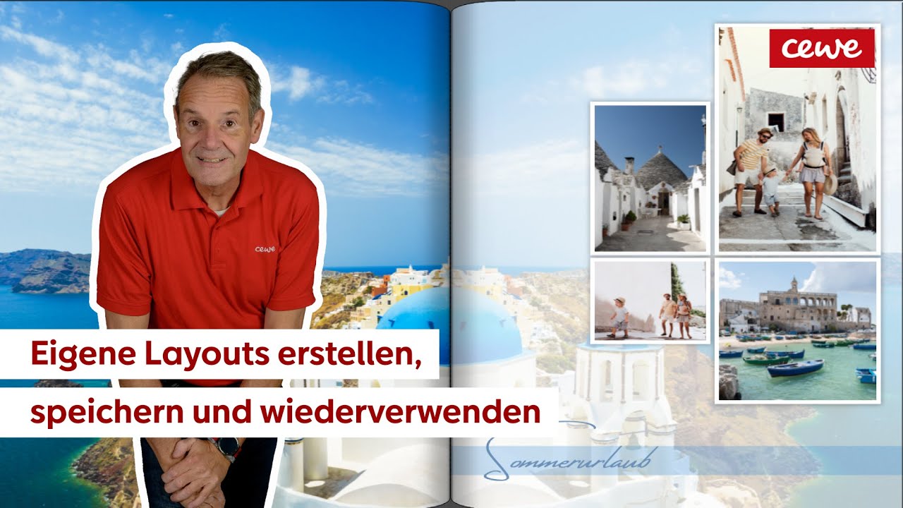 Eigene Layouts erstellen, speichern und wiederverwenden - YouTube