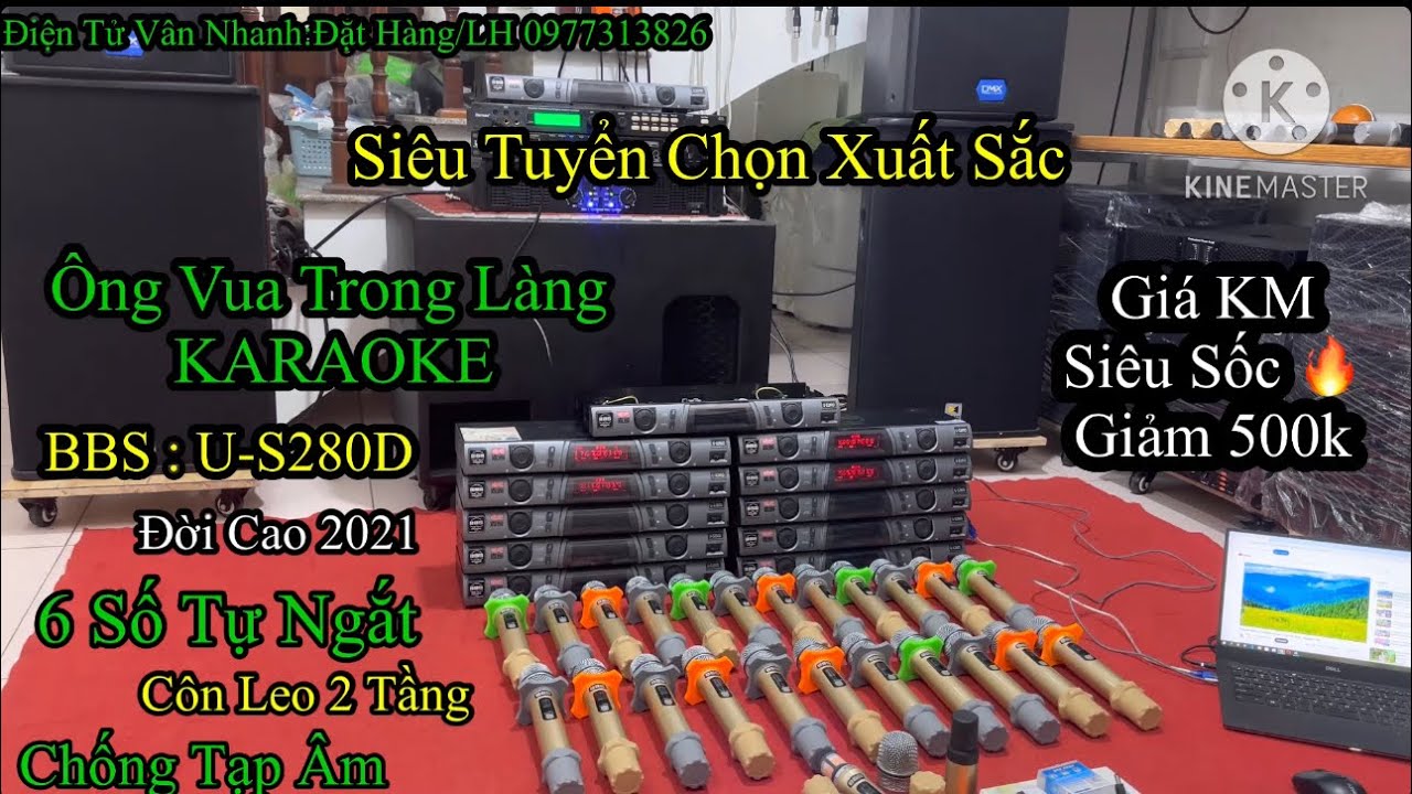 🔴Những Siêu Phẩm Trong Làng Micro BBS- U- S280D( Bãi Xịn Chính Hãng GENMY 🇩🇪 Đức(Đời Cao Nhất ...