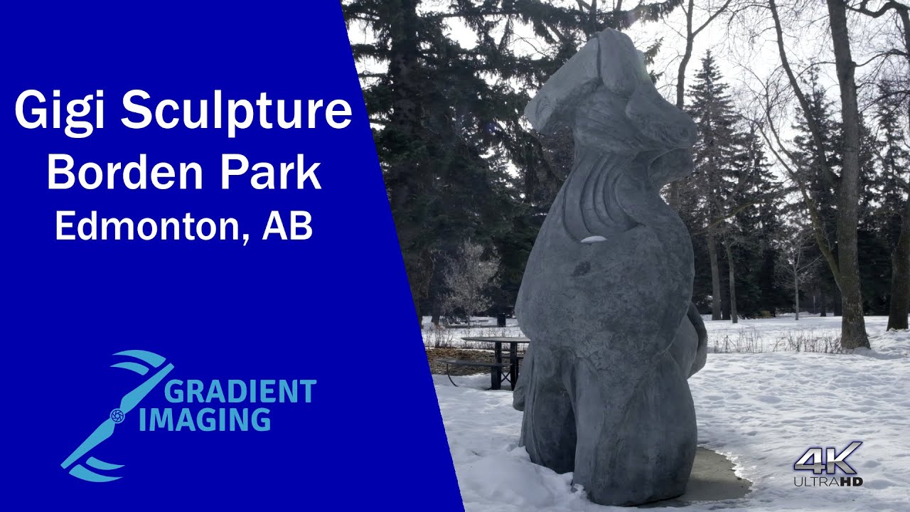 Gigi Sculpture, Borden Park, Edmonton, Alberta - YouTube