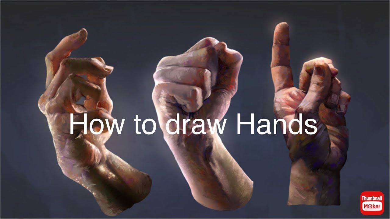 How to Draw Hands (The Ultimate Guide) - YouTube