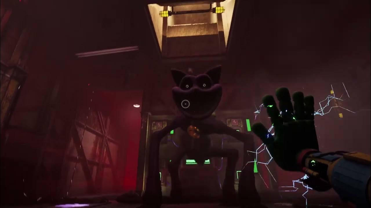 Poppy playtime chapter 3 Catnap Boss fight!! - YouTube