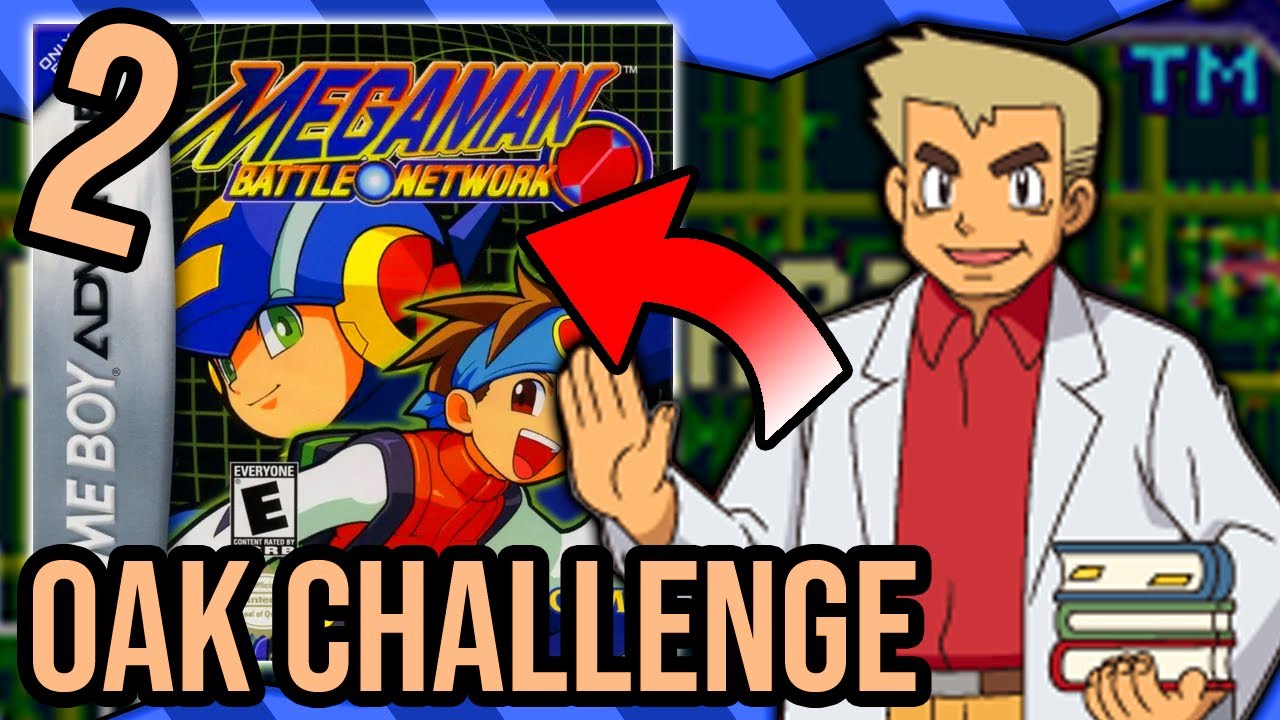 Beating Prof. Oak's Challenge in Megaman Battle Network - Pt 2 - YouTube