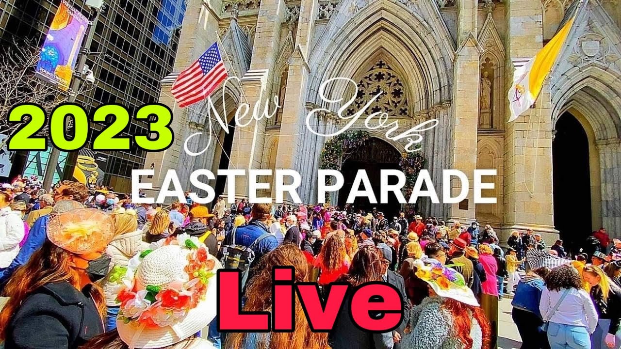 Live Easter Parade and Bonnet Festival in New York City 2023 - YouTube