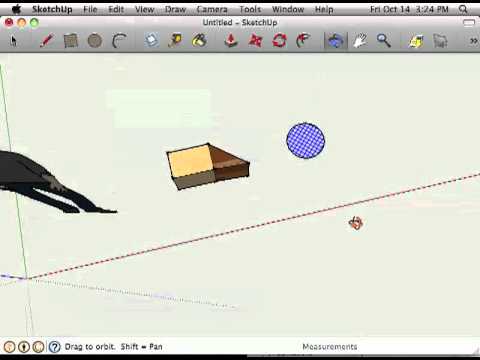 Google Sketchup - Basic - Push Pull Tool - YouTube
