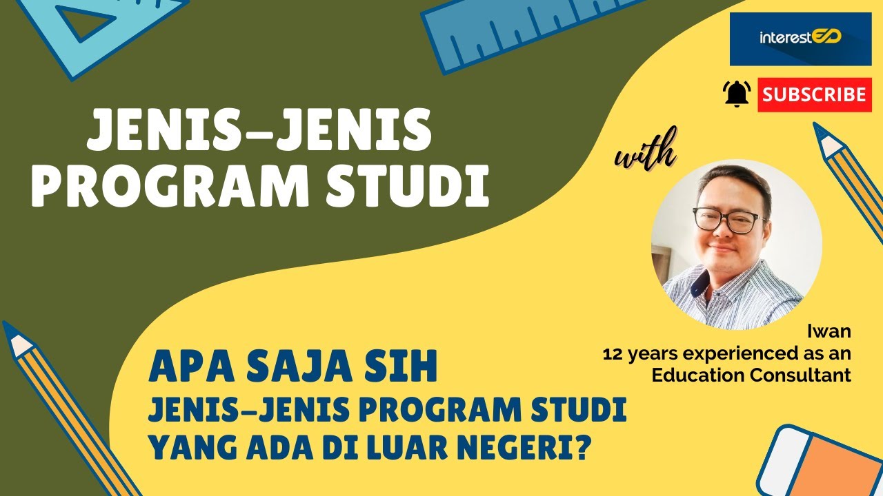 Jenis Jenis Program Studi - YouTube