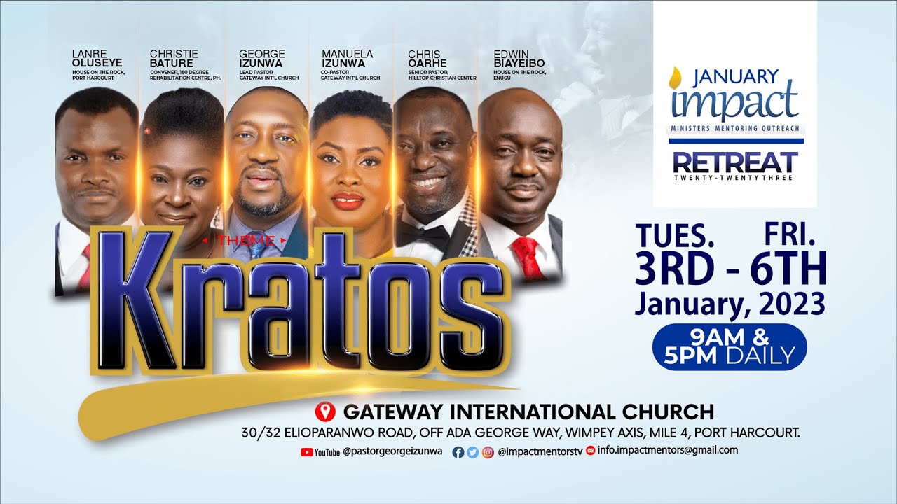IMPACT RETREAT (DAY 1) 2023 with Pastor George Izunwa - YouTube