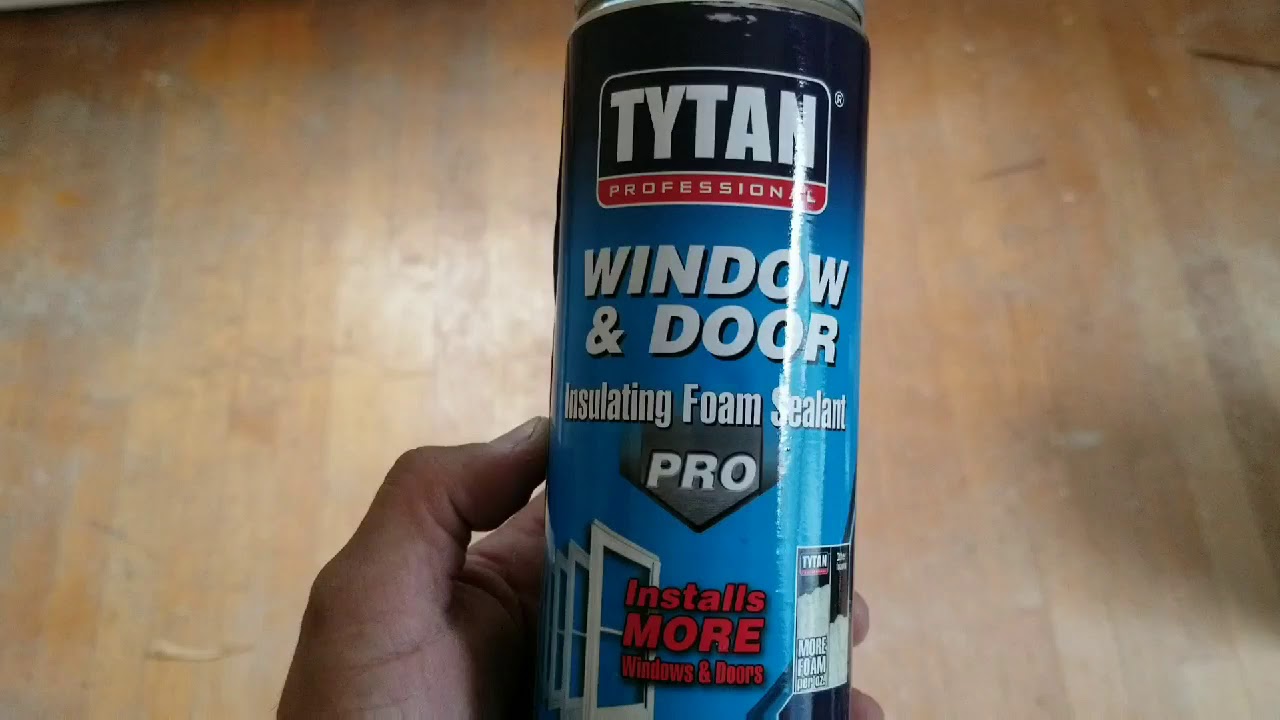 Tytan Insulation Foam - YouTube