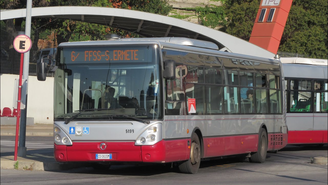 TPL Linea 5199 - Irisbus Citelis EEV (2013) - Voith - YouTube