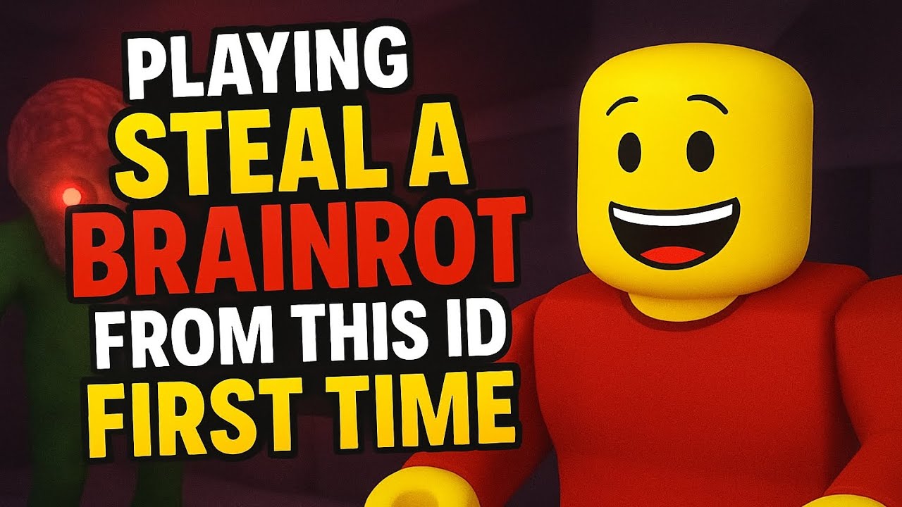 Playing STEAL A BRAINROT First Time From My Gaming ID | Steal A ...
