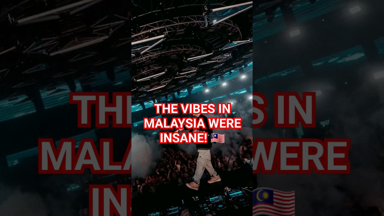 The vibes in Malaysia were insane! 🇲🇾 #edm #rave #music - YouTube