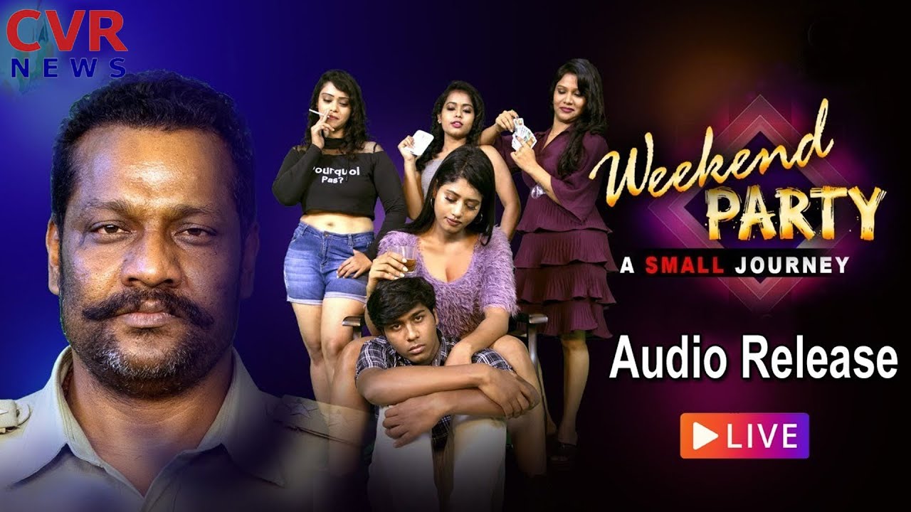 LIVE: Weekend Party Movie Audio Release Press Meet || Prabhakar ...
