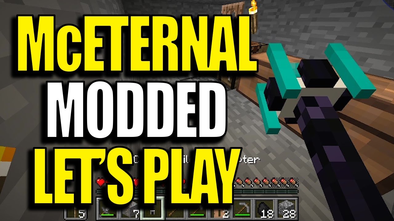 Minecraft MC Eternal Modpack Ep1 - YouTube