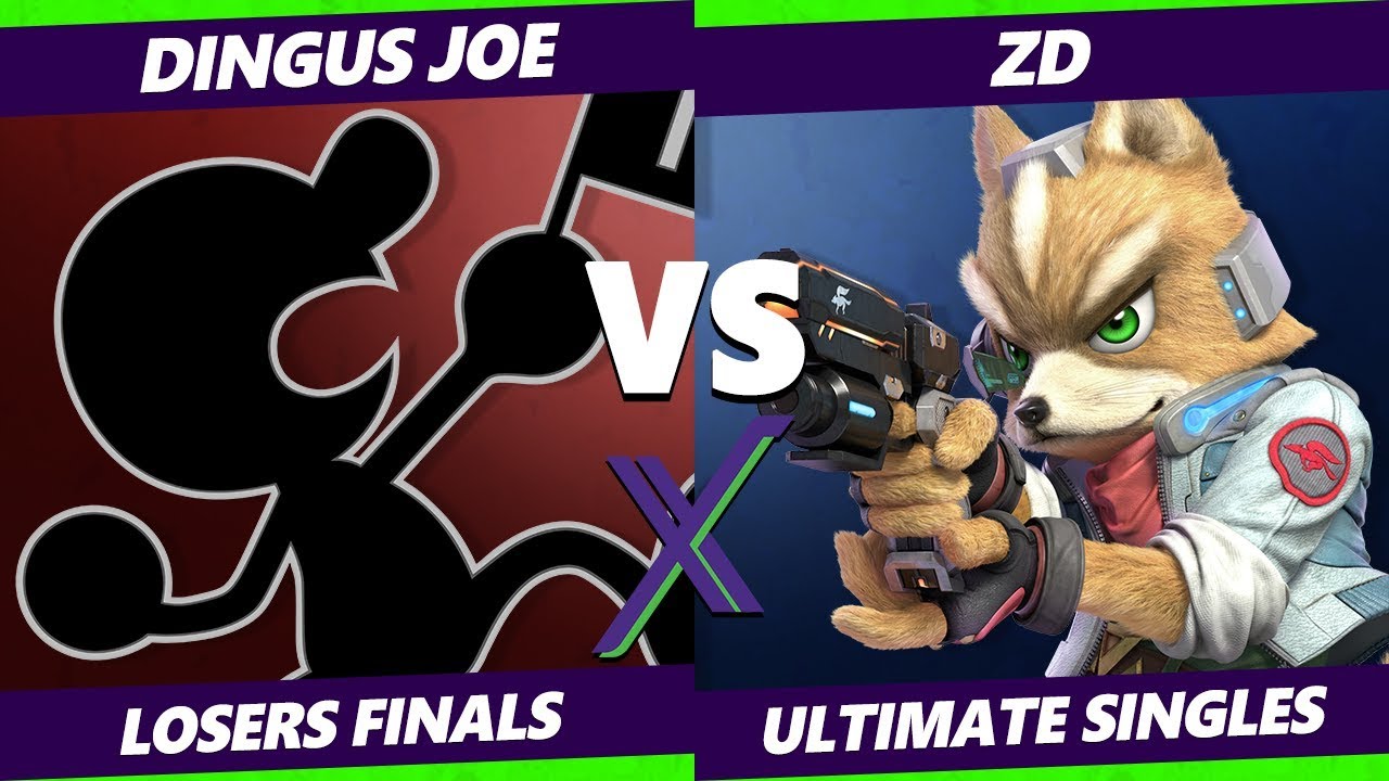 Smash Ultimate Tournament - Dingus Joe (Game & Watch) Vs. ZD (Fox) - S ...