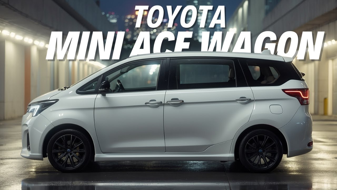 初見！2025年型トヨタ ミニエースワゴン！トヨタの新型770ccハイブリッドエンジンがすべてのライバルに挑戦！ - YouTube