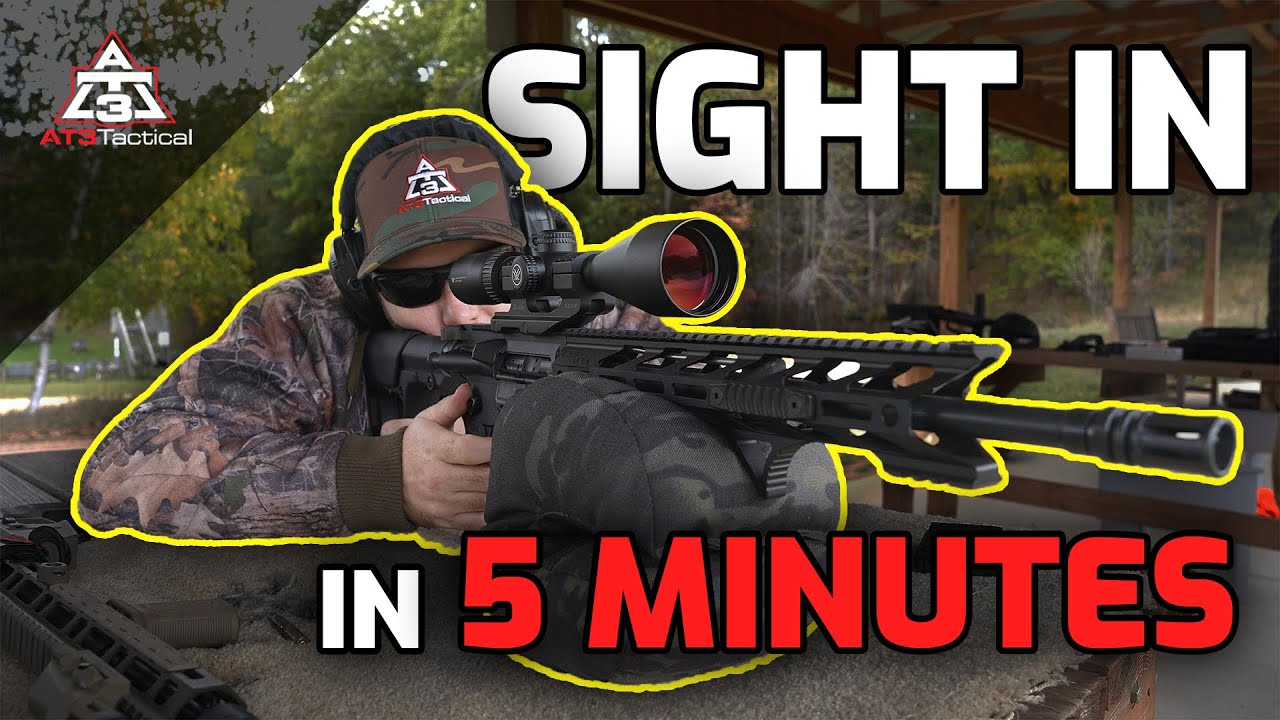 How to Sight In Your AR Optic In 5 Minutes or Less - Red Dot, LPVO ...