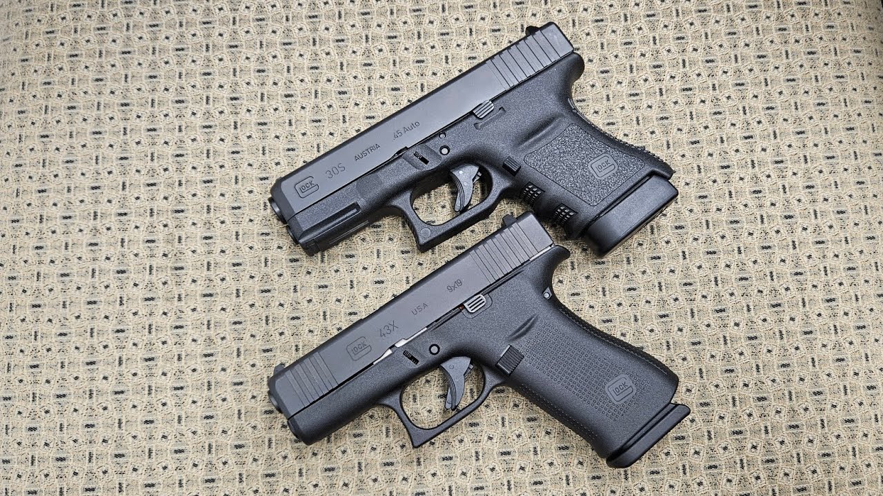 Glock 30s vs. Glock 43X (Which one is better?) - YouTube