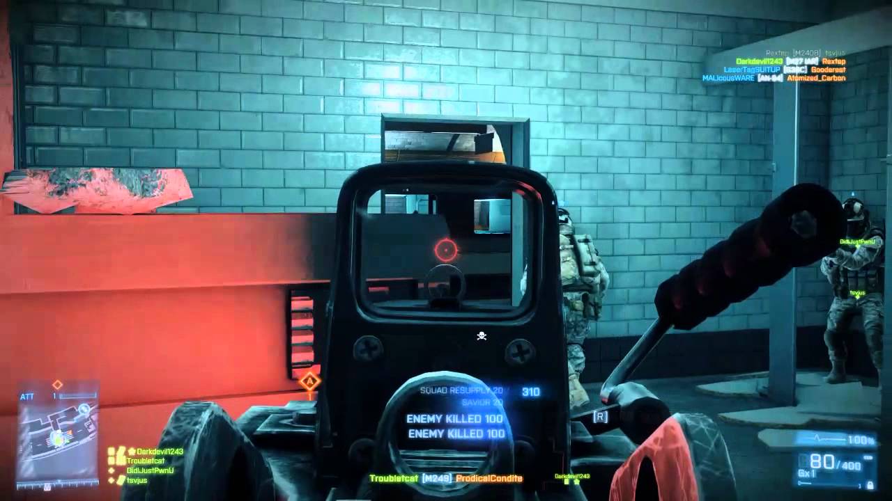 Meet the M249 (Battlefield 3) - YouTube
