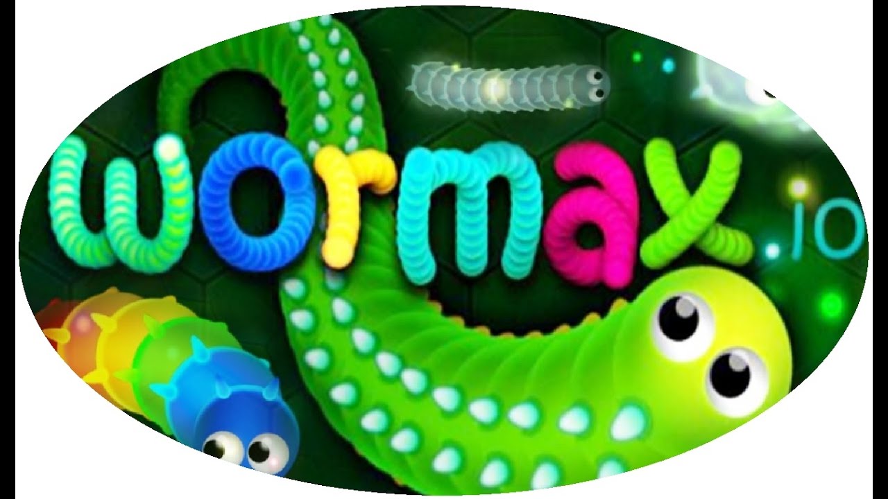 The biggest worm in WORMAX.IO - YouTube