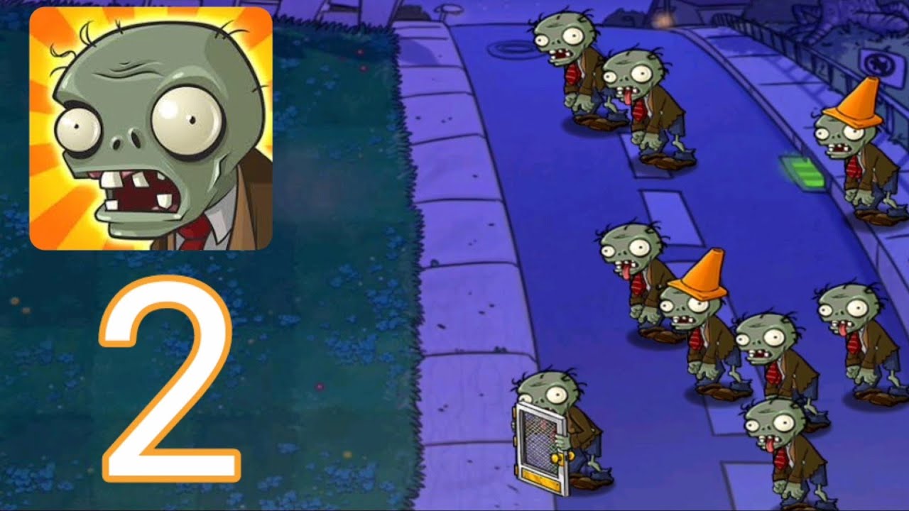 Plants vs. Zombies™ Android,iOS Gameplay Walk-through Part2 - YouTube