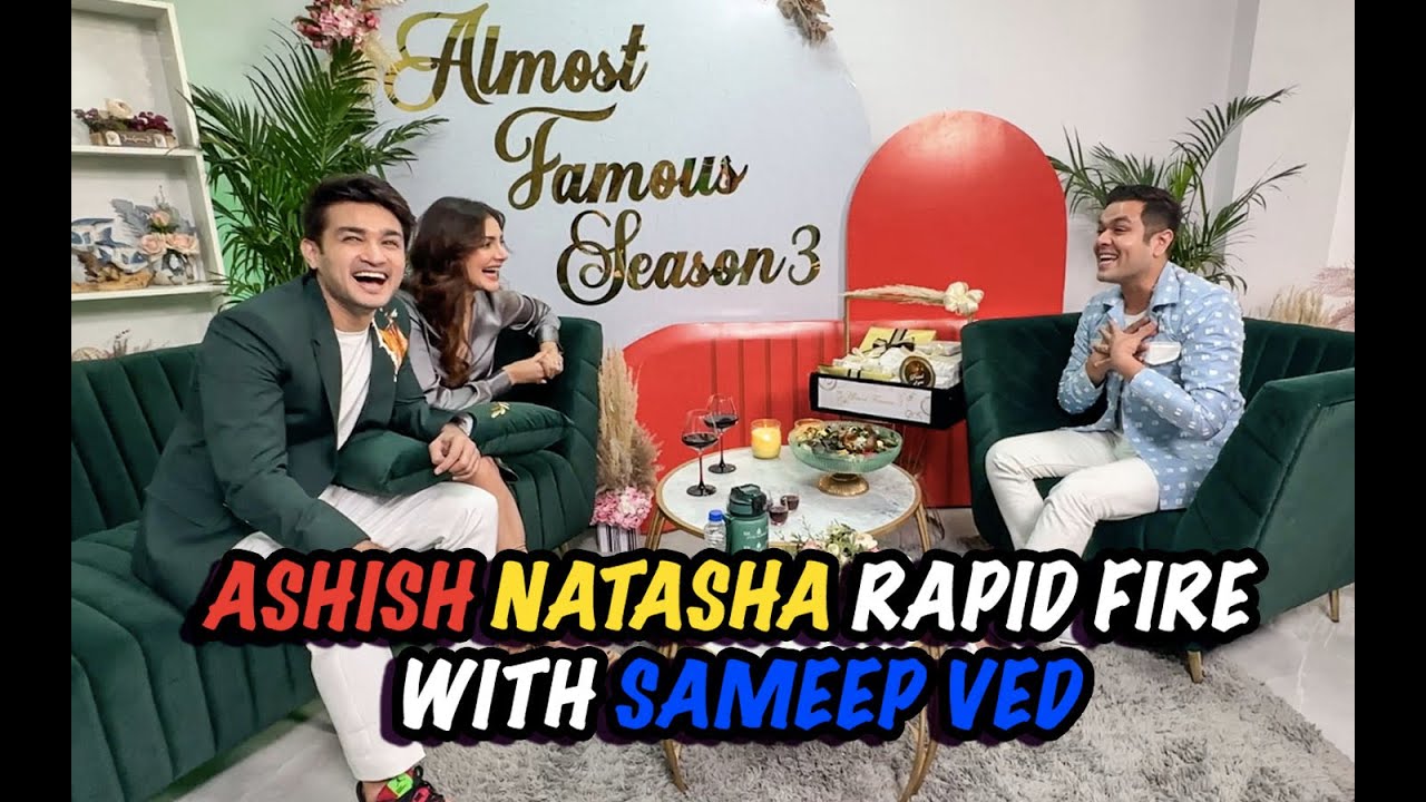 Ashish Natasha Rapid Fire With Sameep Ved DELHI VLOG PART 1 I ASHISH BISHT I NATASHA SINGH - YouTube