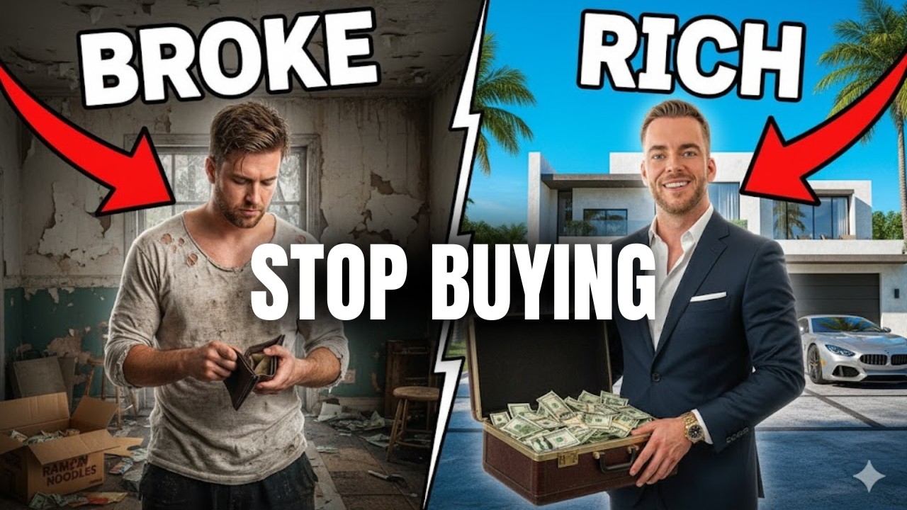 7 Easy Steps to Stop Being Broke Now (What I did to make $115M) - YouTube
