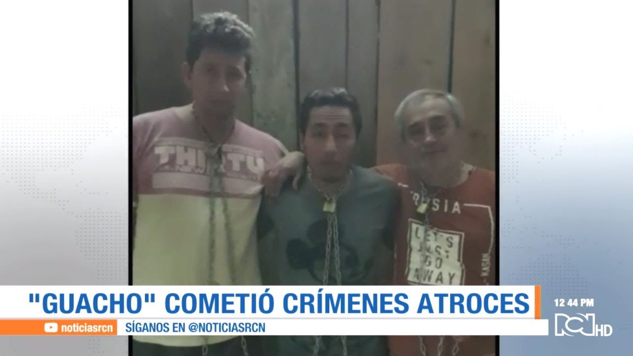 Estos son algunos de los crímenes que cometió alias Guacho - YouTube