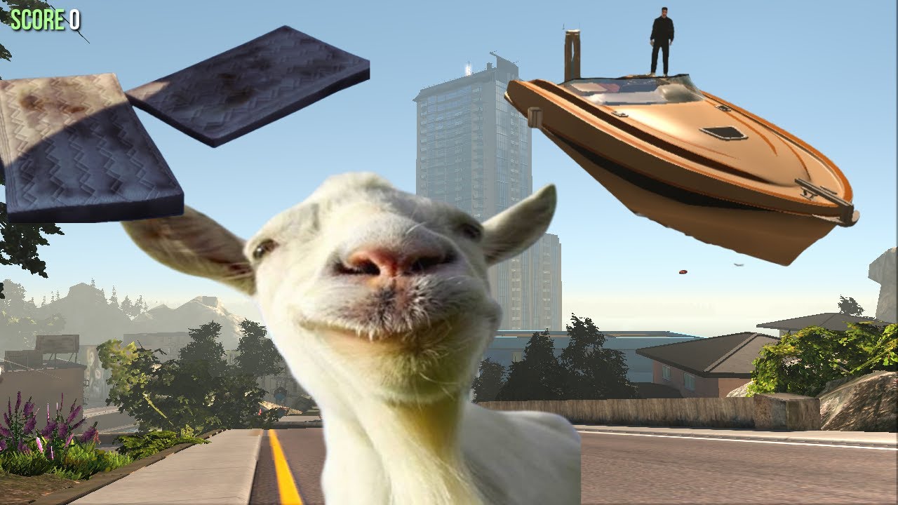 INSANE GOAT SIM CHALLEGES - YouTube