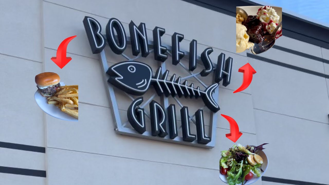 Trying Bonefish Grill 3 Course Dining Experience - YouTube