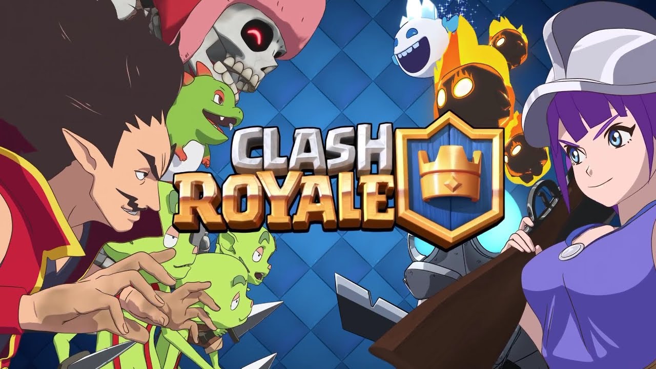 Clash Royale Anime Cards Coming to Life (Animated) - YouTube