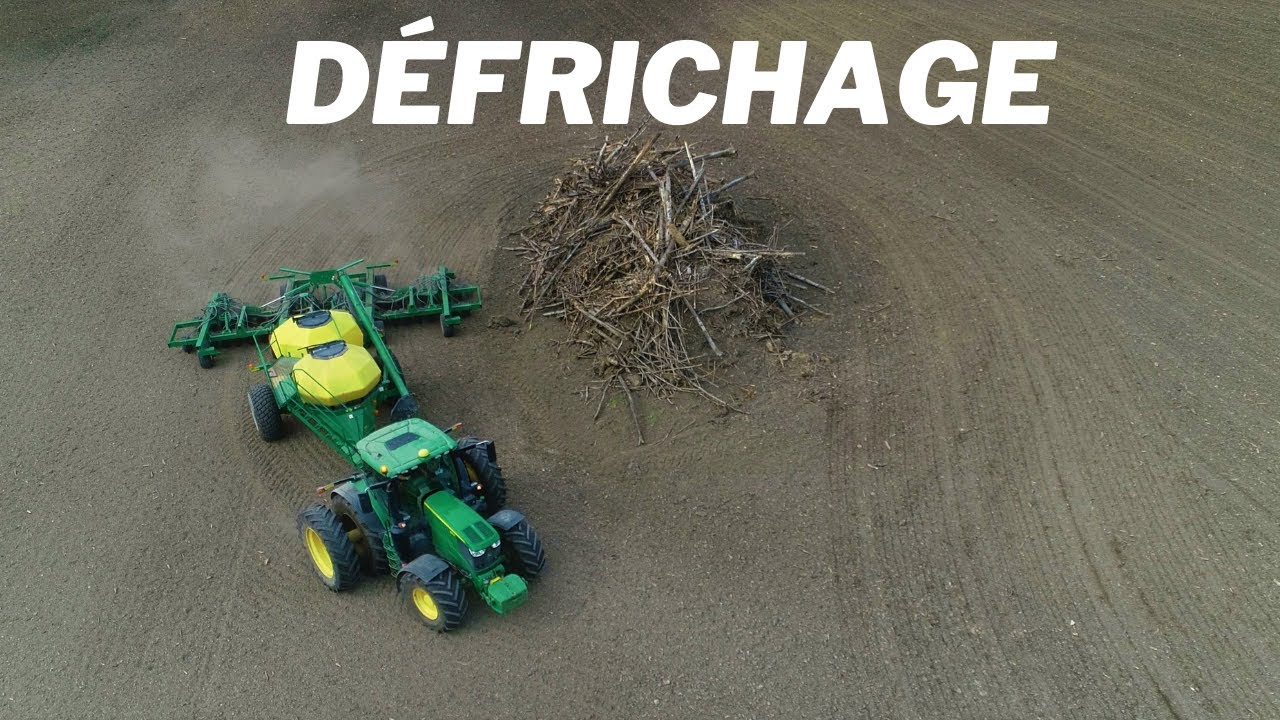 Enfin ... mon défrichage est terminé. - YouTube
