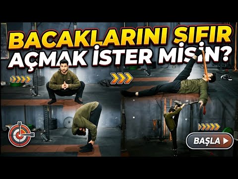 Bacaklarını Sıfır Açmak İster misin? (En Etkili Esneme Egzersizleri)
