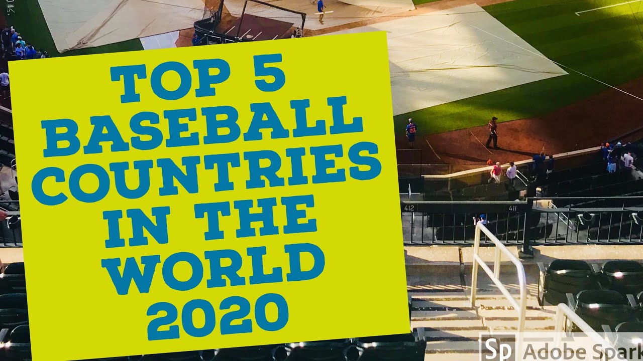 Top 5 best BASEBALL countries on 2020 - YouTube