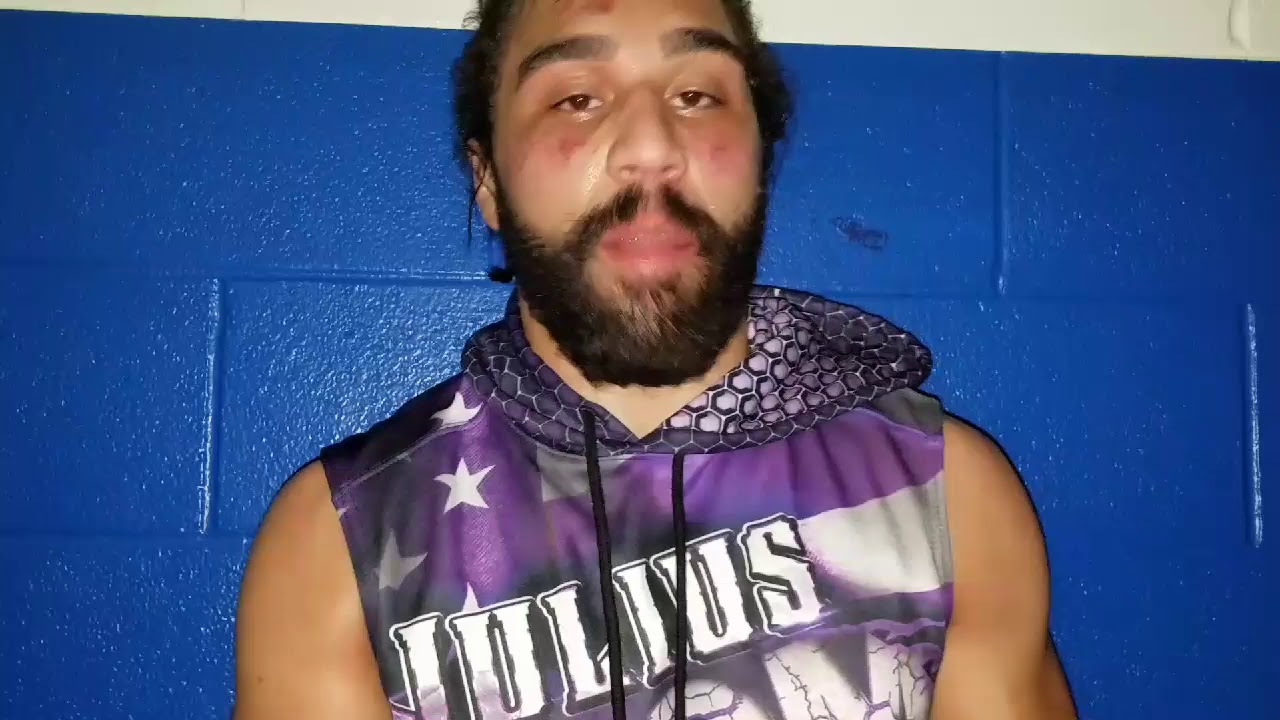 JULIUS HOLMES FURY FC 41 POST FIGHT INTERVIEW - YouTube
