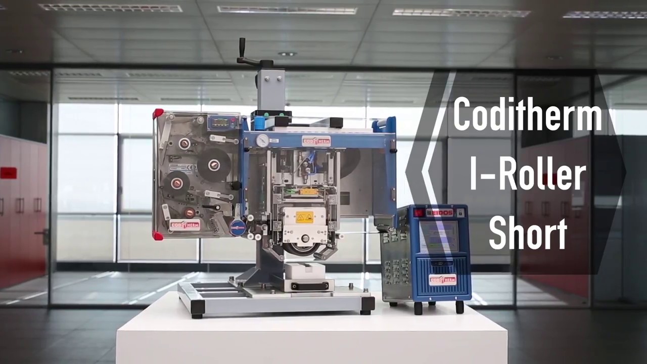 EIDOS Coditherm Roller-Short | Variable data print on little objects ...