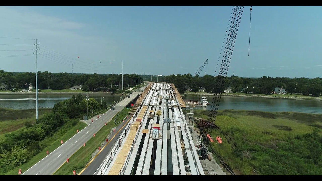 Causton Bluff Bridge Update 2 - YouTube