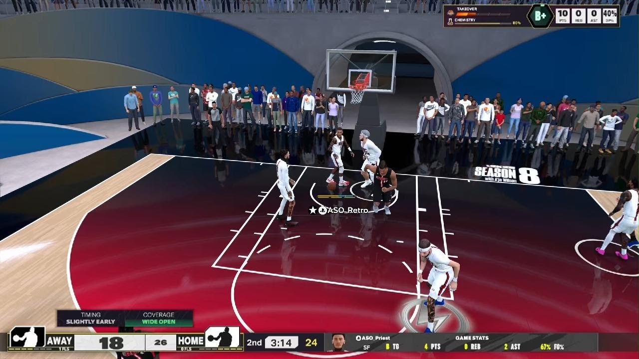 NBA 2K25 Comp Rec Gameplay with ASO - YouTube