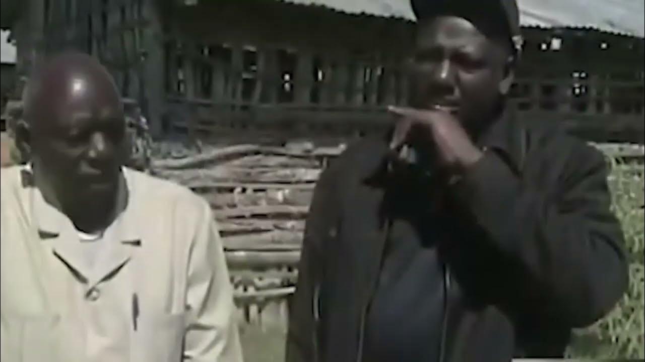President William Ruto with his father the late Mzee Daniel Cheruiyot - YouTube
