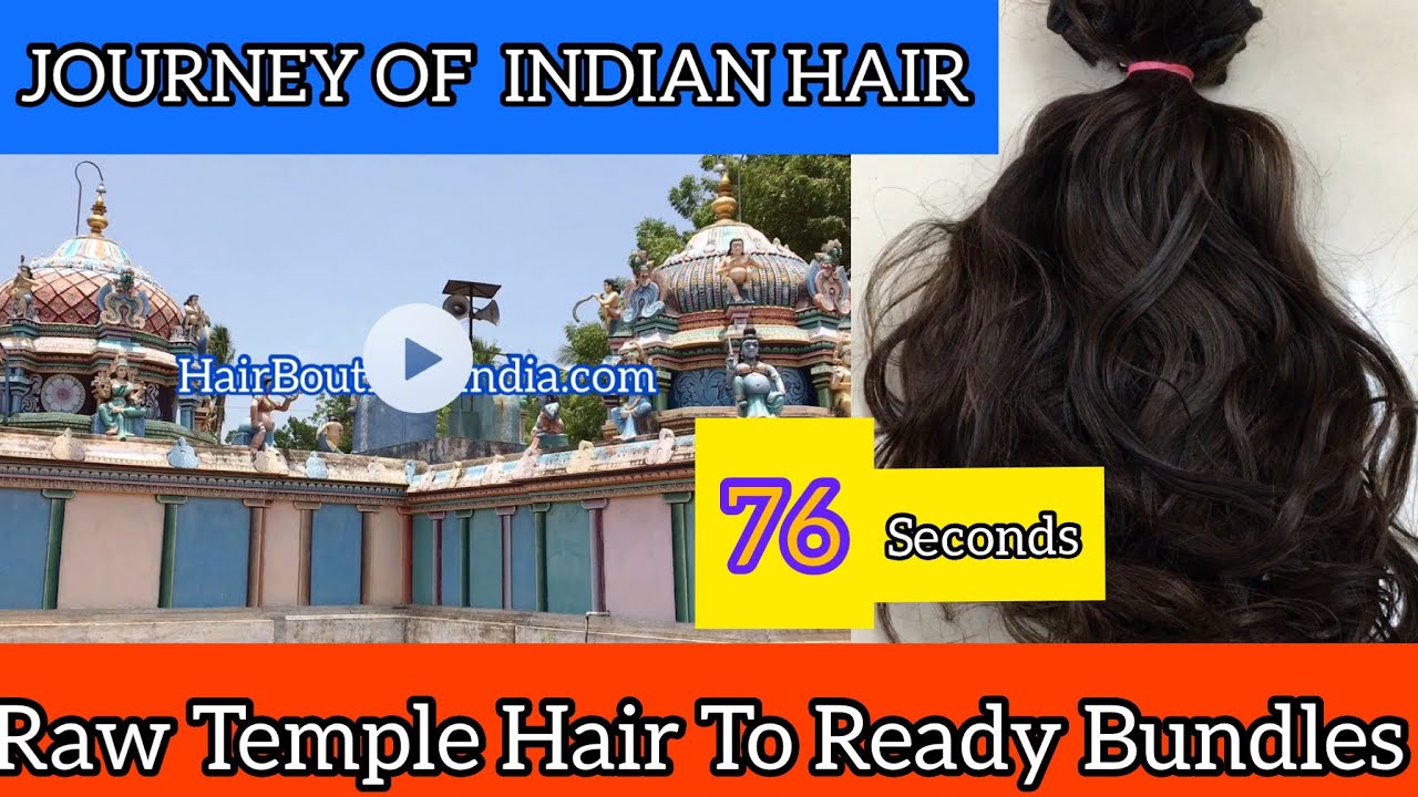 Video Tour Raw Indian Hair Factory | Best Raw Hair Vendor | Virgin Hair ...