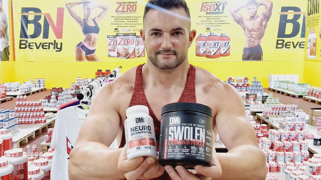 Entrena como un profesional. Neuro-brain-focus + Swolen Dmi nutrition ...