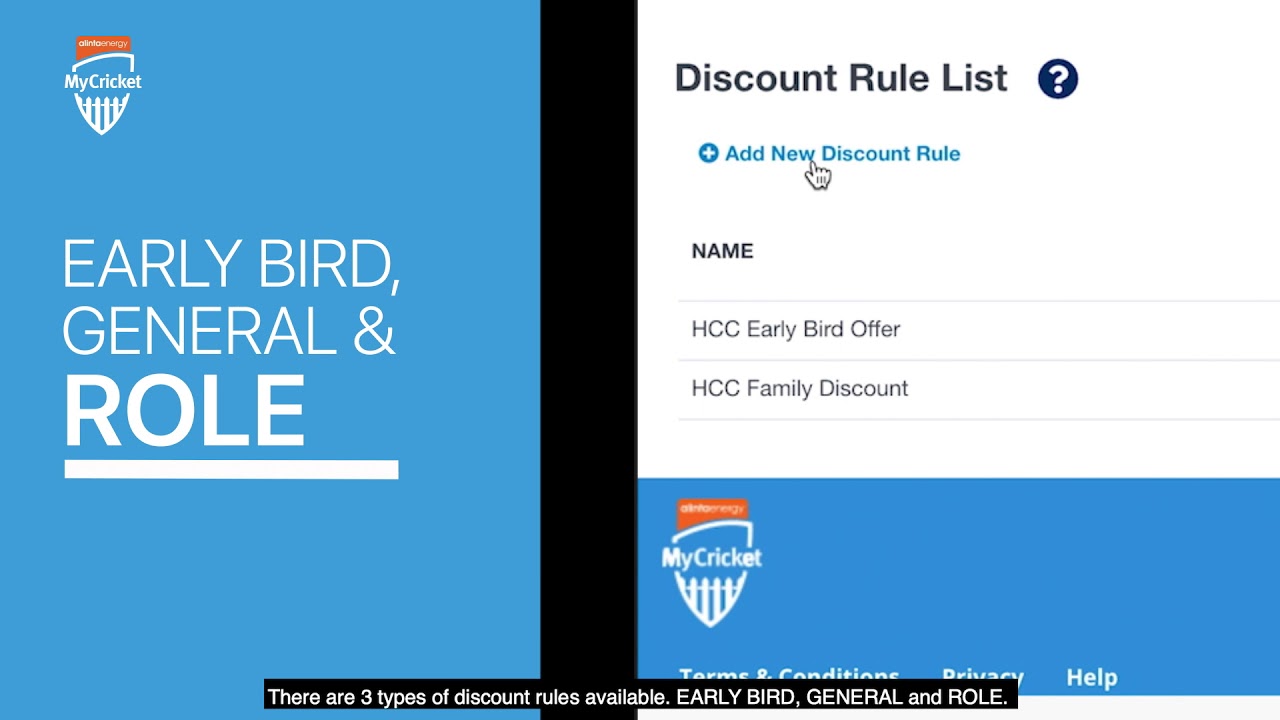 Online Registration: Discount Rules - YouTube